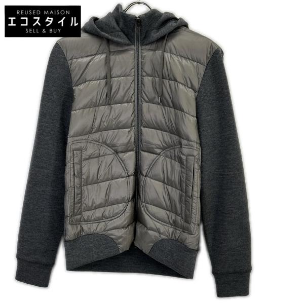 【商品情報】商品番号：2777700000005016ブランド）ヘルノ / HERNOタイプ）JP003UR ウォーターレペレントナイロンライトダウンハイブリッド フーディーブルゾンカラー）グレーシーズン）春秋素材）ウール参考上代）96,8...