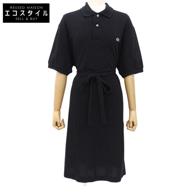 【商品情報】商品番号：2877100000045506ブランド）ラコステ / Lacosteタイプ）美品 ロング ワンポイント ポロシャツワンピース レディース ブラック 38 EF121ELカラー）ブラックシーズン）夏【サイズ】表記サイズ...