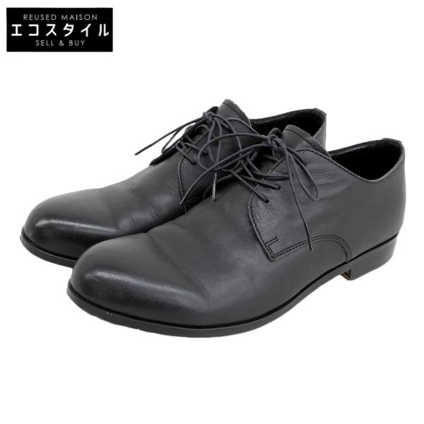 ■商品番号：2877100000049804■商品情報ブランド）パドローネタイプ）DERBY PLAIN TOE SHOES ダービープレーントゥシューズ メンズ 黒 ブラック 40カラー）ブラック素材）レザーサイズ）表記サイズ：40JP靴...