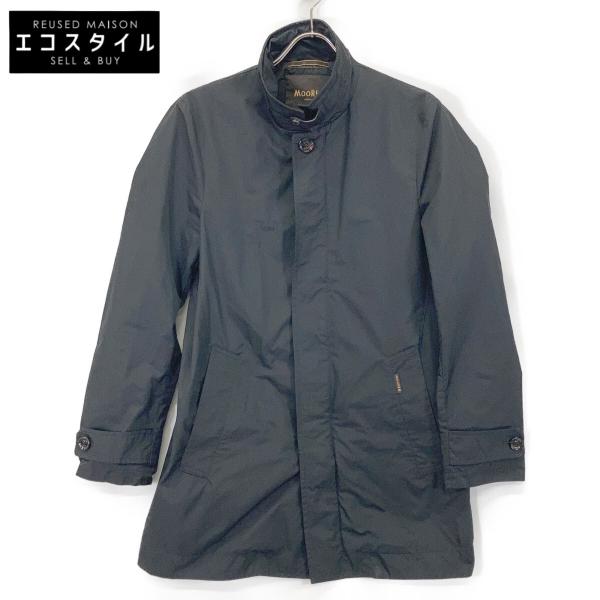 ■商品番号：2877100000051054■商品情報ブランド）ムーレータイプ）ブラック ナイロン ベルニーニ ハーフコートカラー）ブラック素材）ポリエステルサイズ）表記サイズ：44肩幅：42.5cm着丈：80cm身幅：48cm袖丈：61....