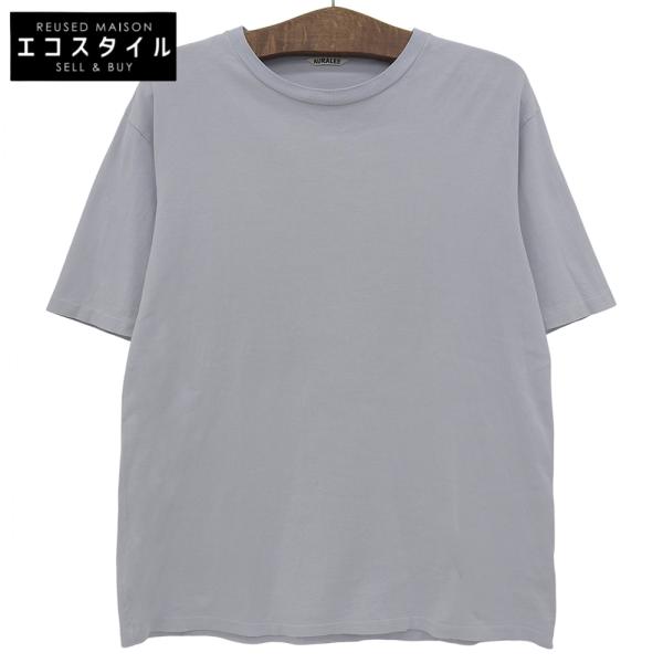 ■商品番号：2877100000051209■商品情報ブランド）オーラリータイプ）コットン 100 LUSTER PLAITING TEE トップス メンズ ライトブルー 4 A20ST02GTカラー）ライトブルーサイズ）表記サイズ：4肩幅...
