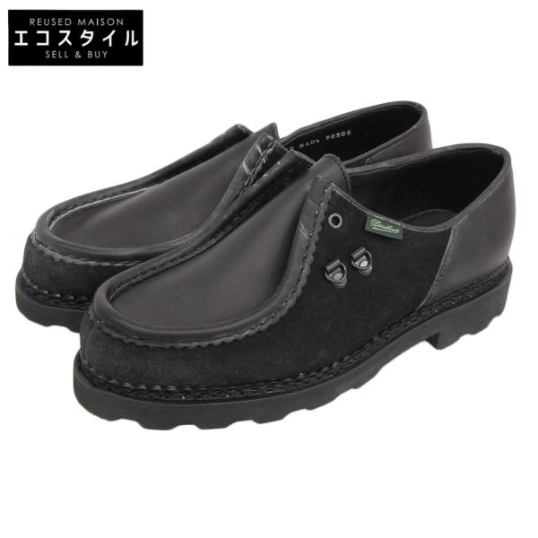 ■商品番号：2877100000051598■商品情報ブランド）パラブーツタイプ）スウェード ミカエル チロリアンシューズ メンズ ノワール ブラック 40 1/2 90305カラー）ノワール素材）スエードサイズ）表記サイズ：40.5JP靴...