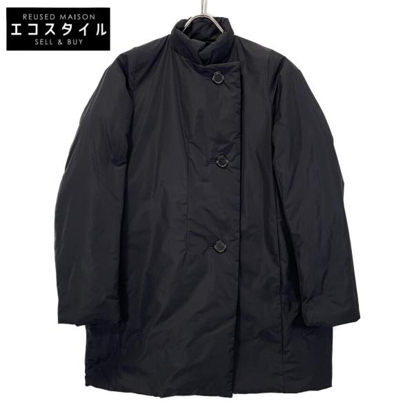 【商品情報】商品番号：2877100000051655ブランド）ジルサンダー / JIL SANDERタイプ）ブラック ポリエステル ダウン　ピーコートカラー）ブラックシーズン）冬素材）ダウン【サイズ】肩幅：35cm着丈：82cm身幅：57...