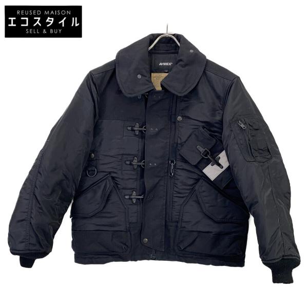 ■商品番号：2877100000052516■商品情報ブランド）アヴィレックスタイプ）783-3252065 CWU TYPE FIREMAN JACKETカラー）ブラック素材）ナイロンサイズ）表記サイズ：L肩幅：49cm着丈：68cm身幅...