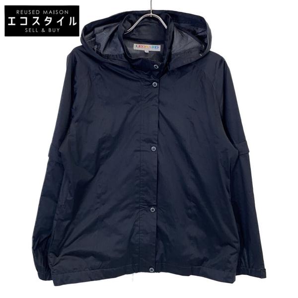 【商品情報】商品番号：2877100000052793ブランド）レオナール / LEONARDタイプ）SPORT 0585441 ブラック ポリエステル100 コンパーチブルジャケットカラー）ブラック【サイズ】表記サイズ：38着丈：65cm...