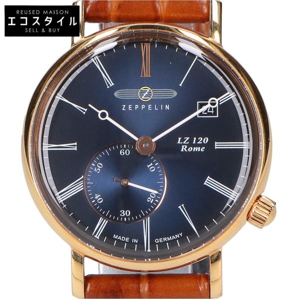 【商品情報】商品番号：2877100000052890ブランド）ツェッペリン / Zeppelinタイプ）7137-3 LZ120 ROME ローマ スモールセコンド クオーツ文字盤カラー）ネイビームーブメント）クオーツ　カラー）ゴールド/...