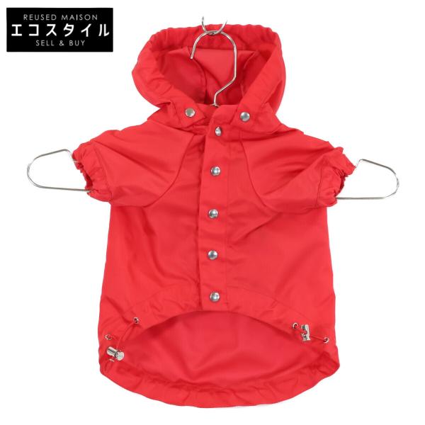 【商品情報】商品番号：2877100000053419ブランド）プラダ / PRADAタイプ）【即決/国内正規】2YX004 2DMI フード付 Re-Nylon トライアングルロゴ ドッグレインコートカラー）レッドシーズン）オールシーズン...