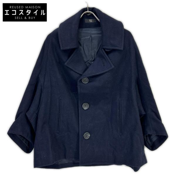 【商品情報】商品番号：2877100000054316ブランド）ワイズ / Y'sタイプ）YY-C23-121 ネイビー AIRY MOSSER MIDDLE COATカラー）ネイビーシーズン）春秋素材）ウール【サイズ】表記サイズ：2着丈：...