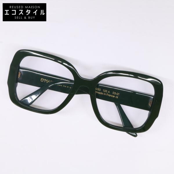 【商品情報】商品番号：2877100000055342ブランド）エマニュエルカーン / EMMANUELLE KHANHタイプ）EK8020 135A. オーバーサイズ メガネフレームカラー）グリーンシーズン）オールシーズン【サイズ】Ｗ13...