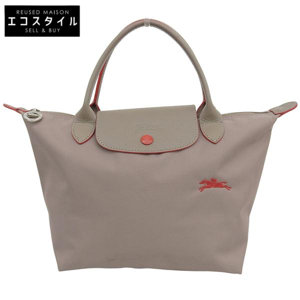 ■商品番号：2880000000006910■商品情報ブランド）ロンシャンタイプ）ル プリアージュ オリジナル S トップハンドルバッグ ハンドバッグ レディース ブラウン×レッドカラー）ブラウン/レッド素材）ナイロンサイズ）Ｗ22.5cm...