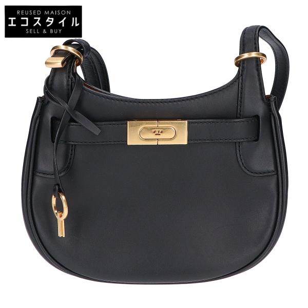 【商品情報】商品番号：2880000000007176ブランド）トリーバーチ / Tory Burchタイプ）【美品】リー ラジウィル スモール サドルバッグカラー）ブラック素材）レザー【サイズ】Ｗ21.5cm x Ｈ16cm x Ｄ9cm...