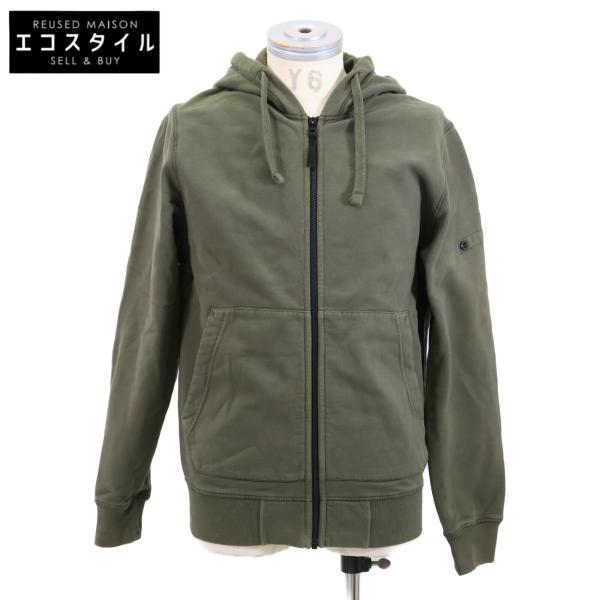 ■商品番号：2887700000056323■商品情報ブランド）ストーンアイランドタイプ）【国内正規】731564220 ジップアップ スウェットパーカー/カラー）グリーン素材）コットン商品説明）※ロゴワッペンは付属しておりません。サイズ）...