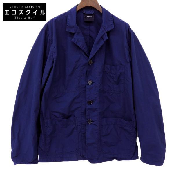 ■商品番号：2887700000056333■商品情報ブランド）アスペジタイプ）ナイロン 製品染め カバーオール ジャケット メンズ ネイビー M F973カラー）ネイビーサイズ）表記サイズ：M肩幅：46cm着丈：69cm身幅：58cm袖丈...