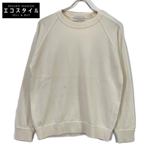 ■商品番号：2887700000056385■商品情報ブランド）フィリッポ・デ・ローレンティスタイプ）アイボリー カシミヤ100 クルーネックニットカラー）アイボリー素材）カシミヤサイズ）表記サイズ：50着丈：62cm身幅：54cm脇下から...