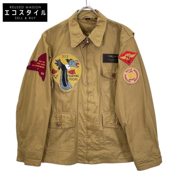 ■商品番号：2887700000057366■商品情報ブランド）ウエアハウスタイプ）2219 USMCR M-421A VMF322 FIGHTING COCKS ジャケットカラー）ベージュサイズ）表記サイズ：36肩幅：45cm着丈：69c...