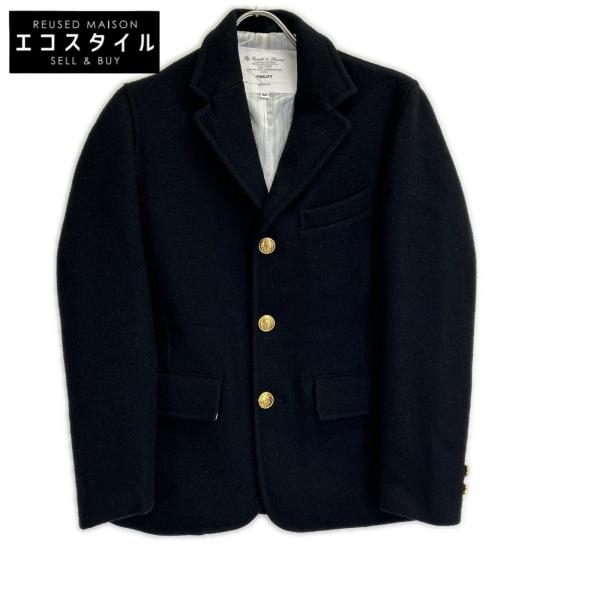 【商品情報】商品番号：2887700000059074ブランド）フェデリティー / FIDELITYタイプ）ダークネイビー USA製 3つ金ボタン 紺ブレザーカラー）ダークネイビーシーズン）春秋素材）ウール【サイズ】表記サイズ：M肩幅：42...
