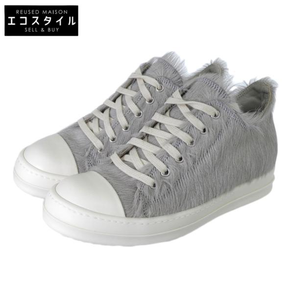 ■商品番号：2888800000019620■商品情報ブランド）リックオウエンスタイプ）新品同様 LOW SNEAKS スニーカー シューズ レディース グレー 37 D RO02B6891LHLカラー）グレー素材）ハラコサイズ）表記サイズ...