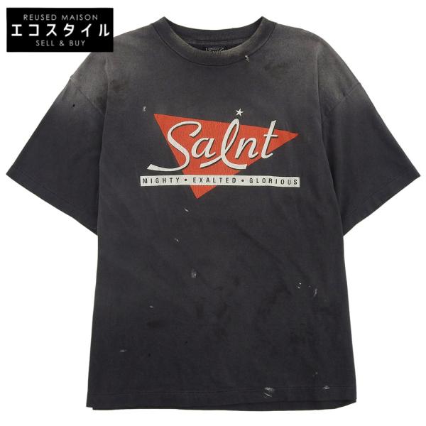 ■商品番号：2888800000020085■商品情報ブランド）セントマイケルタイプ）MIGHTY SAINT SS TEE コットン トップス メンズ グレー L SM-HR1-0000-006 25AWカラー）グレーサイズ）表記サイズ：...