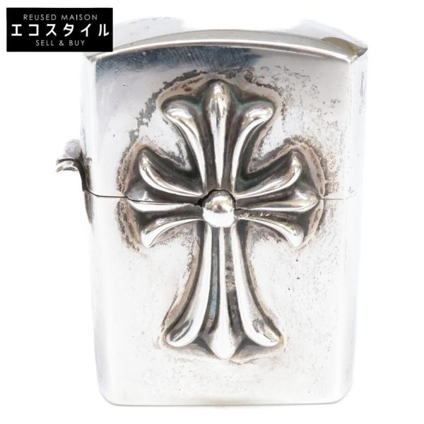 ■商品番号：2888800000021368■商品情報ブランド）クロムハーツタイプ）2000年 V1/CHクロス ジッポ ナローカラー）シルバー素材）スターリングシルバーサイズ）Ｗ1.5cm5.6cm x 3.8cm総重量 133.2g (...