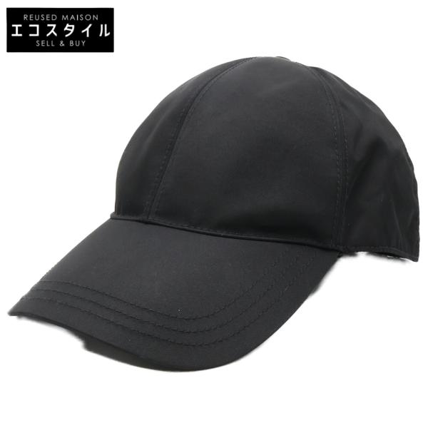 ■商品番号：2888800000021488■商品情報ブランド）プラダタイプ）【即決/国内正規】24年製 1HC274 2DMI Re-Nylon トライアングルロゴ ベースボールキャップカラー）ブラック素材）ナイロンサイズ）表記サイズ：M...