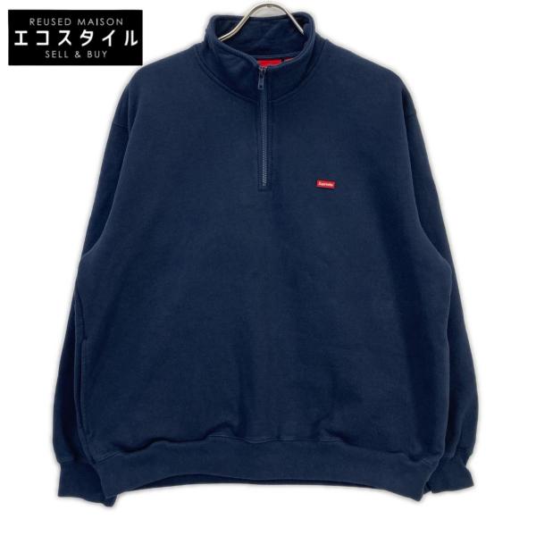 ■商品番号：2888800000022610■商品情報ブランド）シュプリームタイプ）25SS ネイビー Small Box HalfZip Pulloverカラー）ネイビーサイズ）表記サイズ：M肩幅：52.5cm着丈：65cm身幅：61cm...
