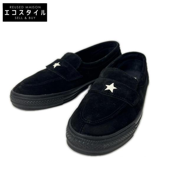【商品情報】商品番号：2888800000024866ブランド）コンバース / converseタイプ）ADDICT 1AD074 ONE STAR LOAFER ワンスター ローファーカラー）ブラック素材）スエード【サイズ】表記サイズ：2...