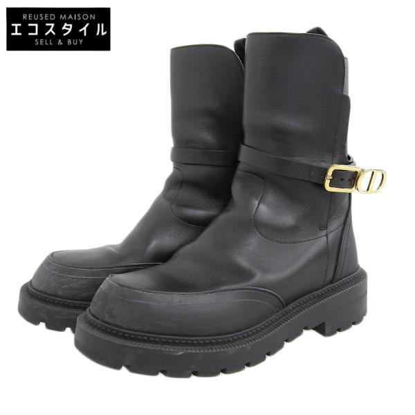 ■商品番号：2889900000113177■商品情報ブランド）クリスチャンディオールタイプ）EMPREINTE BOOT シューズ レディース 黒 ブラック 36 1/2 SI 0822カラー）ブラック素材）レザーサイズ）表記サイズ：36...