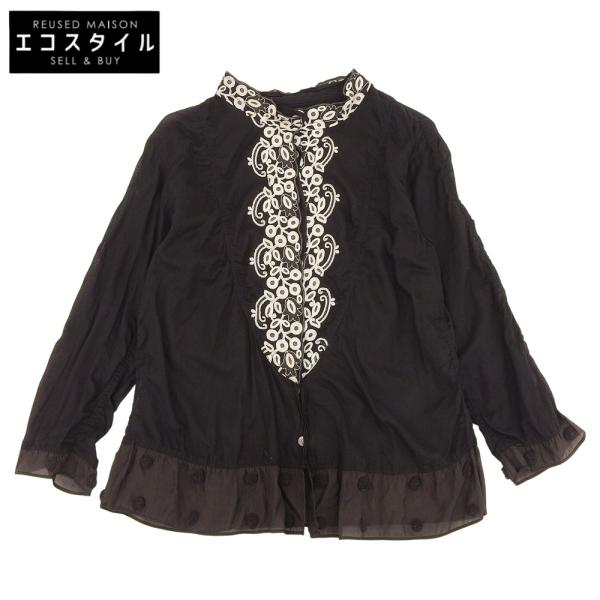■商品番号：2889900000114654■商品情報ブランド）ハートタイプ）美品 刺繍 シースルー 長袖シャツ トップス レディース ブラック 3 HA61FJ535カラー）ブラックサイズ）表記サイズ：3肩幅：43cm着丈：62cm身幅：...