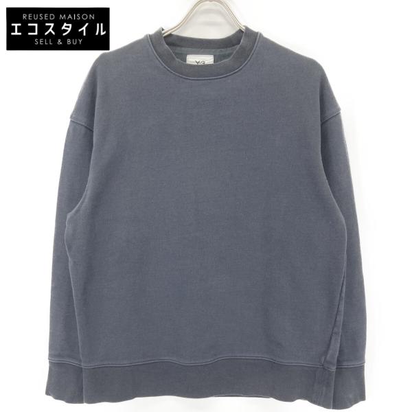 【商品情報】商品番号：2889900000115155ブランド）ワイスリー / Y-3タイプ）H16333 M 3 STP TERRY CREW SWEATSHIRTカラー）ブラック素材）コットン【サイズ】表記サイズ：XS肩幅：55cm着丈...