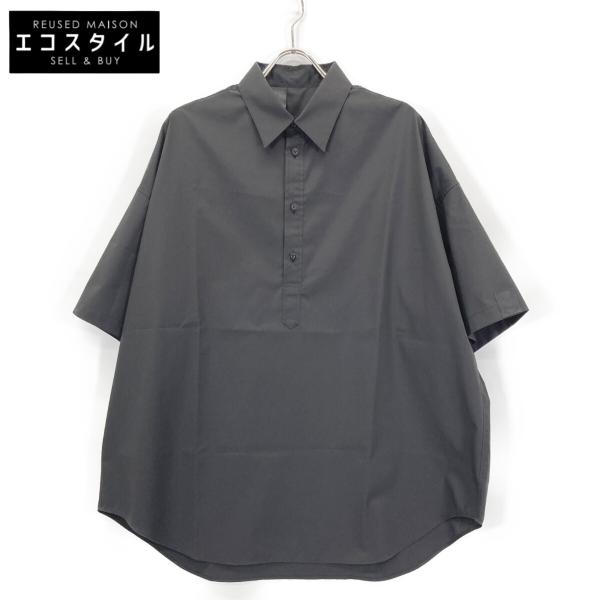 ■商品番号：2889900000115792■商品情報ブランド）エヌハリウッドタイプ）ブラック 2251-SH56-102 COMPILE プルオーバー 半袖シャツカラー）ブラック素材）コットンサイズ）表記サイズ：40肩幅：67cm着丈：8...