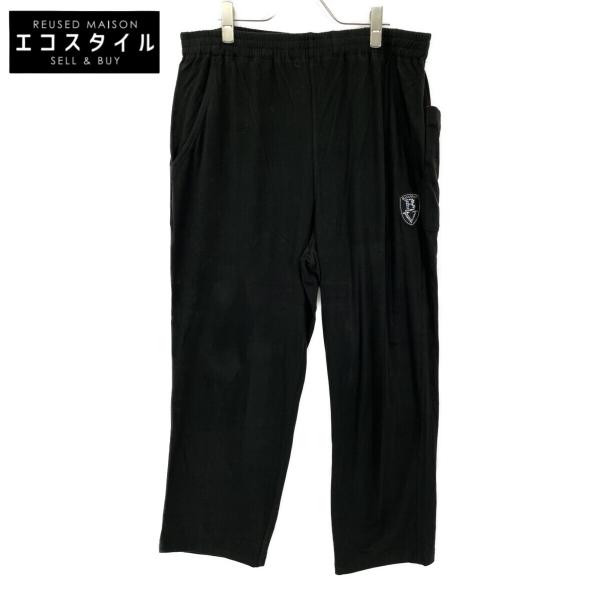 ■商品番号：2889900000117835■商品情報ブランド）バーニヴァーノタイプ）ブラック ウール混 BVロゴ パンツカラー）ブラック素材）アクリルサイズ）表記サイズ：LLウエスト：88cm股上：35.5股下：71.5ヒップ：115cm...