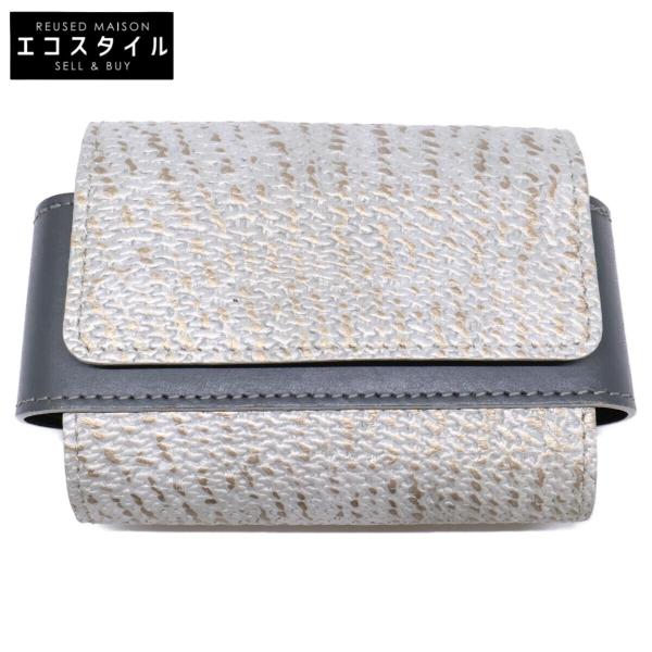 ■商品番号：2889900000118697■商品情報ブランド）ヒロコハヤシタイプ）【美品】709-41810 DAMASCO ダマスコ 両面カラー）005 ライトグレー素材）牛革サイズ）Ｗ11.5cm x Ｈ8cmx Ｄ3cm (若干の誤...