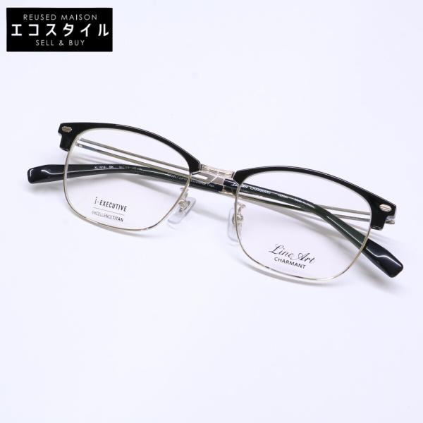 ■商品番号：2889900000119329■商品情報ブランド）ラインアートシャルマンタイプ）【新品同様】XL1819 BK デモレンズ サーモント メガネフレームカラー）ブラック素材）チタンサイズ）Ｗ13.2cmレンズ：3.8cm x 5...