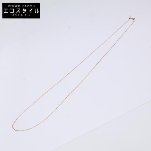 【商品情報】商品番号：2889900000120087ブランド）エテ / eteタイプ）【美品】ete bijoux エテビジュー K18 チェーンカラー）イエローゴールド素材）K18【サイズ】全長：61cm重量：1.8g (若干の誤差はご...