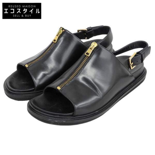 ■商品番号：2889900000120196■商品情報ブランド）マルニタイプ）レザー シューズ レディース 黒 ブラック 36 FBMST11G01 LV542 00N99カラー）ブラック素材）レザーサイズ）表記サイズ：36JP靴サイズ：2...