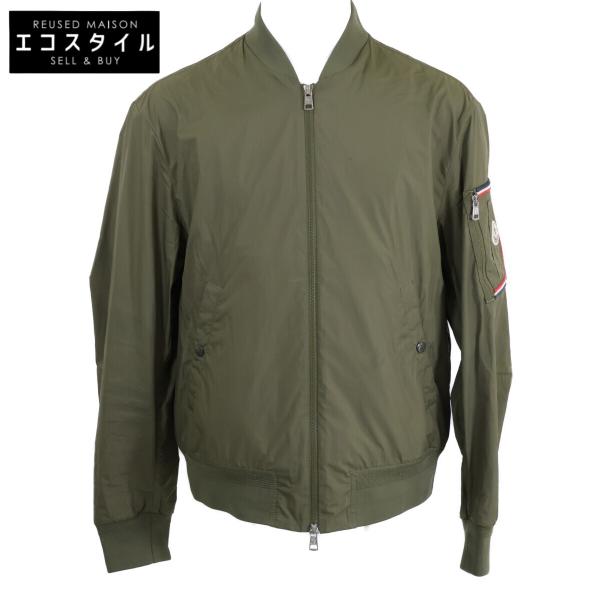 【商品情報】商品番号：2889900000122014ブランド）モンクレール / MONCLERタイプ）BHARANI ナイロン ボンバージャケットカラー）カーキシーズン）春秋素材）ナイロン【サイズ】表記サイズ：2肩幅：49cm着丈：65c...