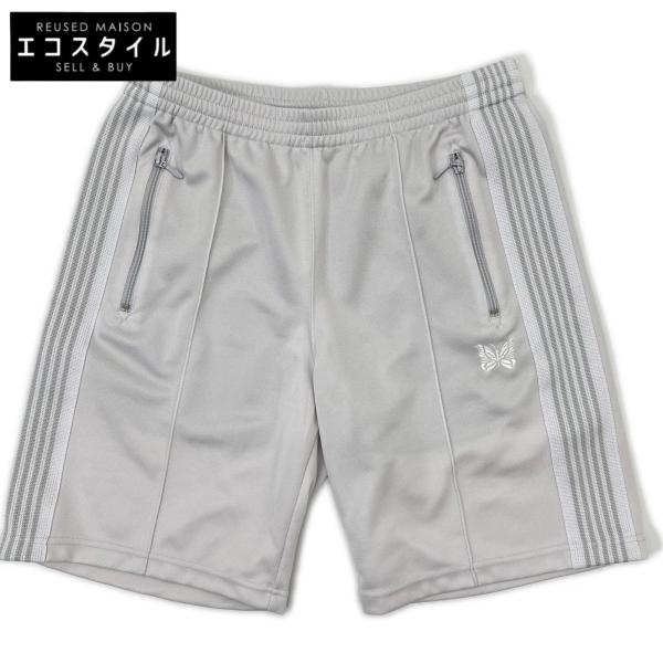 【商品情報】商品番号：2889900000124295ブランド）ニードルズ / needlesタイプ）×STUDIOUS グレー KP342 Track Shortカラー）グレーシーズン）夏素材）ポリエステル【サイズ】ウエスト：77cm股上...