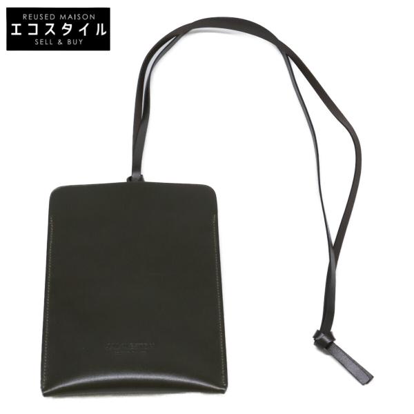 【商品情報】商品番号：2889900000124410ブランド）ジェイエムウエストン / J.M. WESTONタイプ）【新品同様】ノマド レザー スマートフォンカラー）ハンターグリーン素材）レザー【サイズ】Ｗ11.5cm x Ｈ17cmシ...