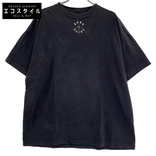 ■商品番号：2893100000038024■商品情報ブランド）セントマイケルタイプ）24SS ブラック SM-YS8-0000-C06 BORN SAINT 半袖Tシャツカラー）ブラックサイズ）表記サイズ：XXL肩幅：61cm着丈：73c...
