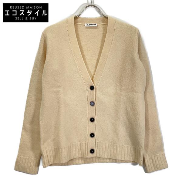 【商品情報】商品番号：2909500000057332ブランド）ジルサンダー / JIL SANDERタイプ）23AW J02GP0055 アイボリー ウール カーディガンカラー）アイボリーシーズン）春秋素材）ウール【サイズ】表記サイズ：3...