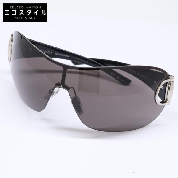 【商品情報】商品番号：2909500000058997ブランド）グッチ / GUCCIタイプ）【美品】GG2174S 001 フレームレス マスクシェイプカラー）グレー/シルバートーンシーズン）オールシーズン参考上代）77,000円【サイズ...