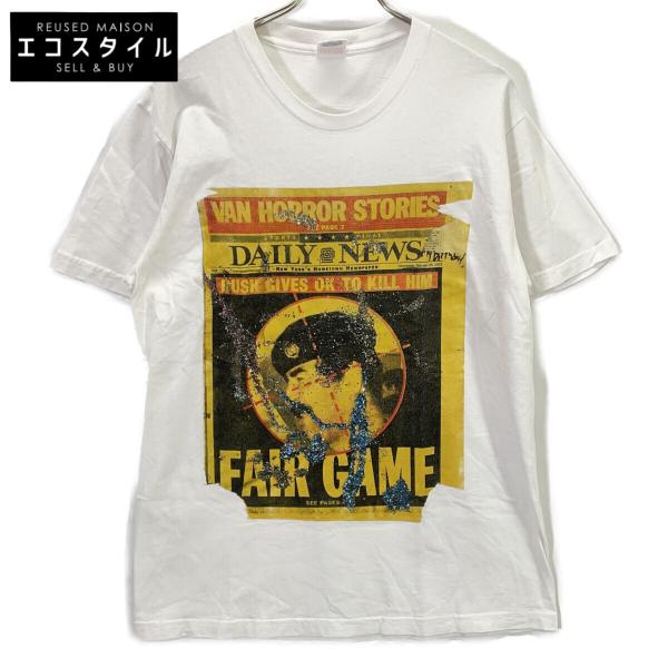 ■商品番号：6777100000004619■商品情報ブランド）シュプリームタイプ）xDash Snow Van Horror Stories Tee 16AWカラー）ホワイトサイズ）表記サイズ：L肩幅：48.5cm着丈：72cm身幅：51...