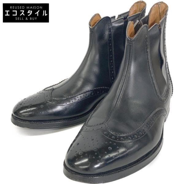 ■商品番号：6777100000004666■商品情報ブランド）トリッカーズタイプ）GUILD OF CRAFTS ギルドオブクラフツ 山口千尋 M7139 BAFFLE レザー サイドゴアブーツカラー）ブラック素材）レザーサイズ）表記サイ...