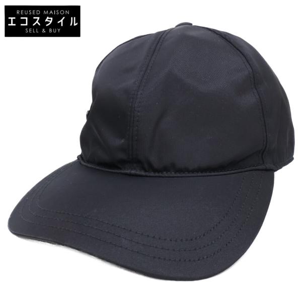 【商品情報】商品番号：6777100000004696ブランド）プラダ / PRADAタイプ）【即決/国内正規】1HC274 2DMI Re-Nylon リナイロン トライアングルロゴ ベースボールキャップカラー）ブラック素材）ナイロン【サ...
