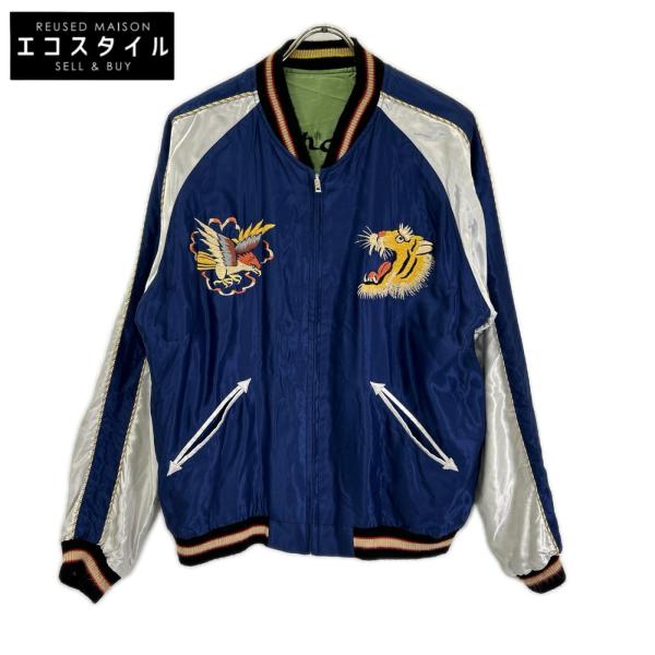 【商品情報】商品番号：6777700000001120ブランド）テーラー東洋 / TAILOR TOYOタイプ）TT13608 JAPAN MAP×DRAGONカラー）ブルー／グリーンシーズン）春秋素材）アセテート【サイズ】表記サイズ：L着...