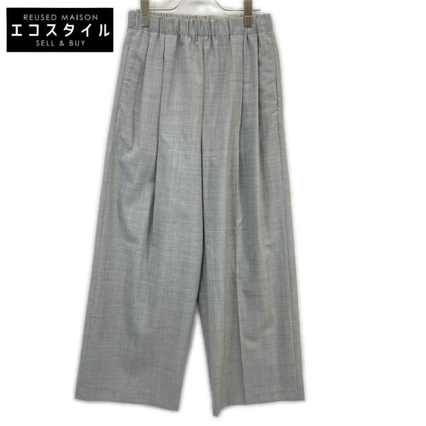 ■商品番号：7765400000109769■商品情報ブランド）カグレタイプ）GAA4-24M006 グレー サマーウール2タックイージーパンツカラー）ライトグレーサイズ）表記サイズ：Fウエスト：63cm股上：33股下：68ヒップ：104c...