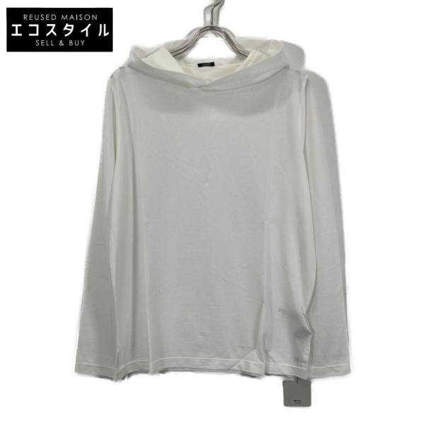 ■商品番号：7765400000113255■商品情報ブランド）ザノーネタイプ）81M003 Z0380 ホワイト アイスコットン プルオーバーパーカーカラー）ホワイト素材）コットンサイズ）表記サイズ：48肩幅：42.5cm着丈：68cm身...