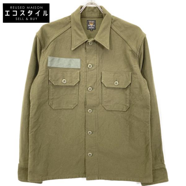 【商品情報】商品番号：7765400000115335ブランド）ジェラード / JELADOタイプ）CT73104 カーキ COG108 Field Shirtカラー）カーキ素材）コットン【サイズ】表記サイズ：Ｍ肩幅：47cm着丈：70cm...
