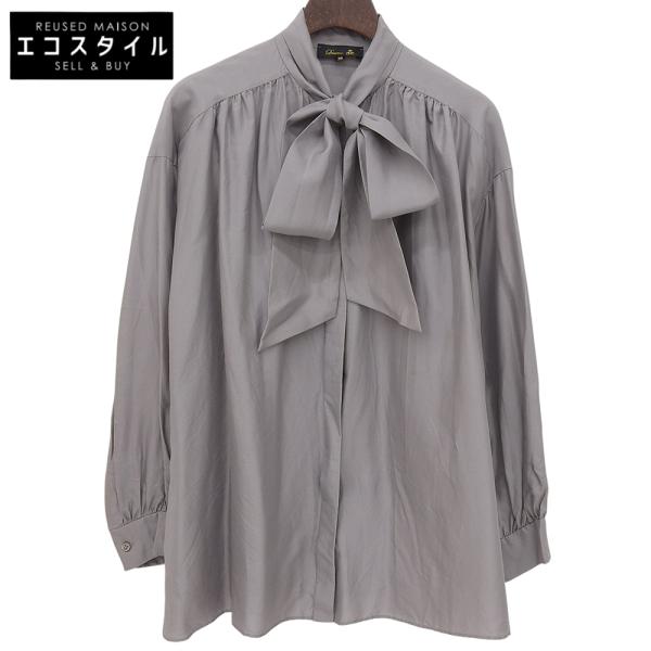 ■商品番号：7765400000115469■商品情報ブランド）ドゥロワータイプ）ボウタイ ロングスリーブ シャツブラウス トップス レディース シルク100 グレー 36 6521-299-1021カラー）グレーサイズ）表記サイズ：36 ...