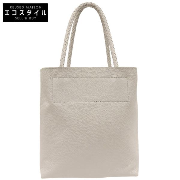 ■商品番号：7765400000115484■商品情報ブランド）ヒロフタイプ）チェスタ クロム鞣しカーフ シュリンク型押し トートバッグ レディース ライトグレーカラー）ライトグレー素材）レザーサイズ）Ｗ22cm x Ｈ26cm x Ｄ11...